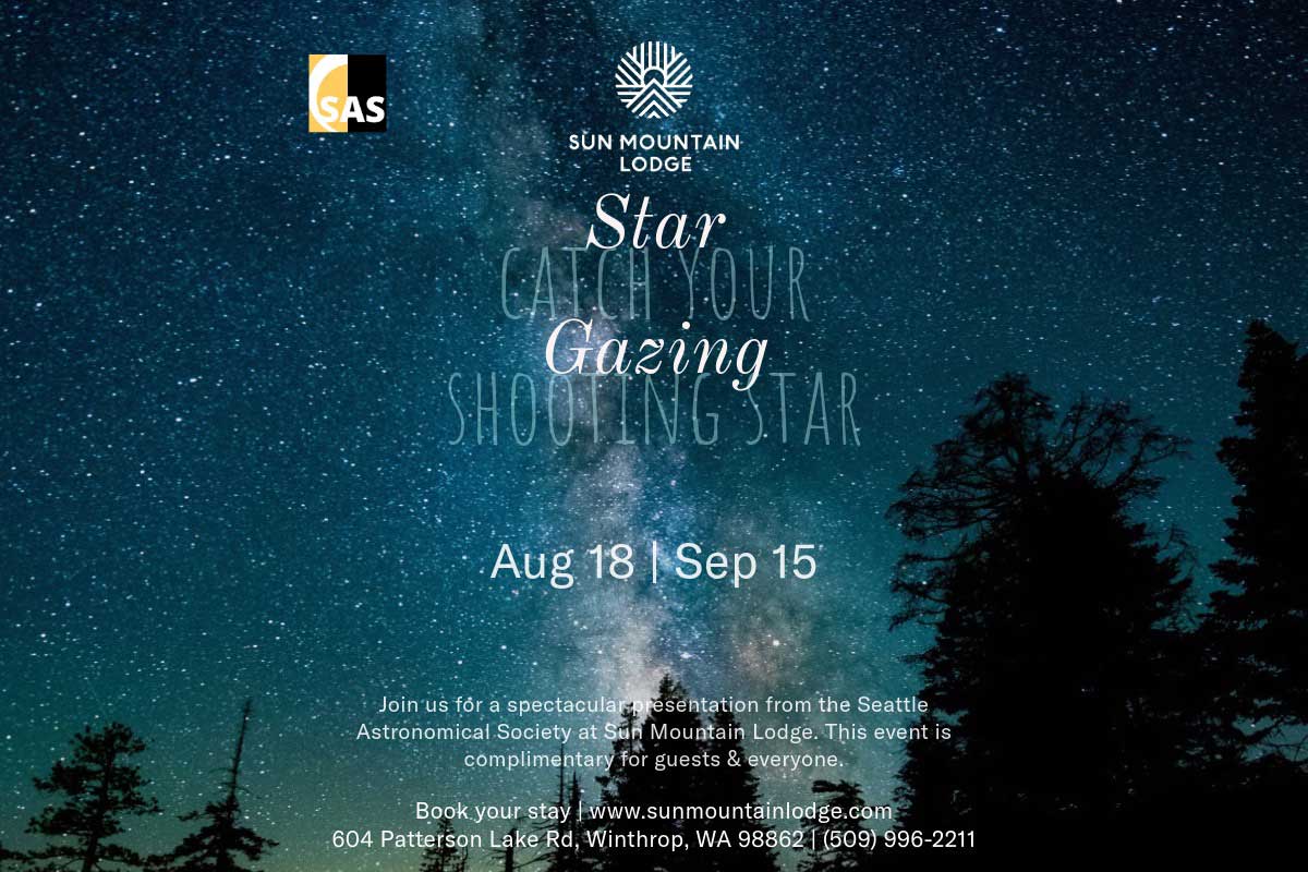 Stargazing at Sun Mountain Lodge · Winthrop Washington