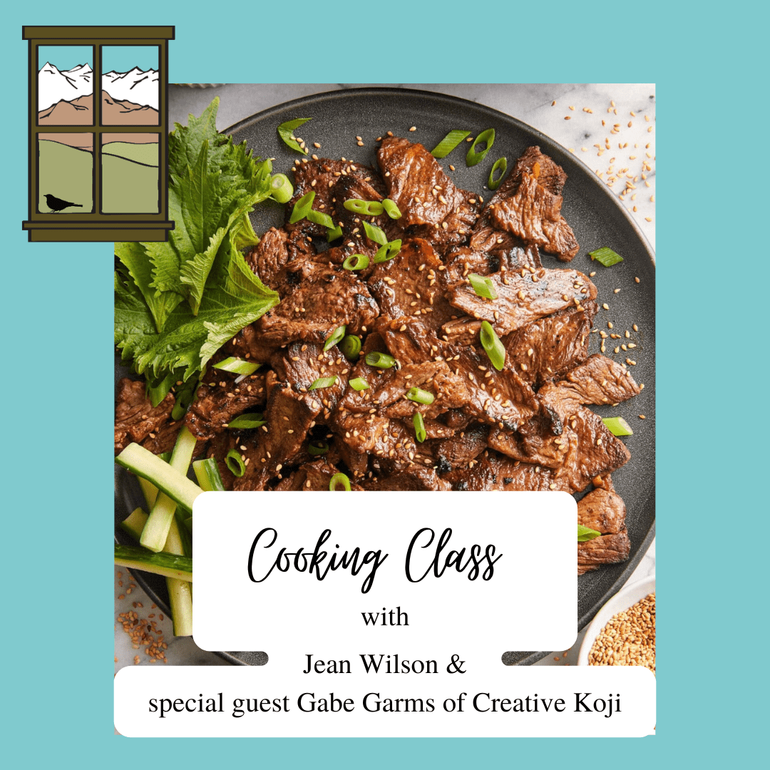 Methow At Home - Cooking Class with Jean Wilson · Winthrop Washington